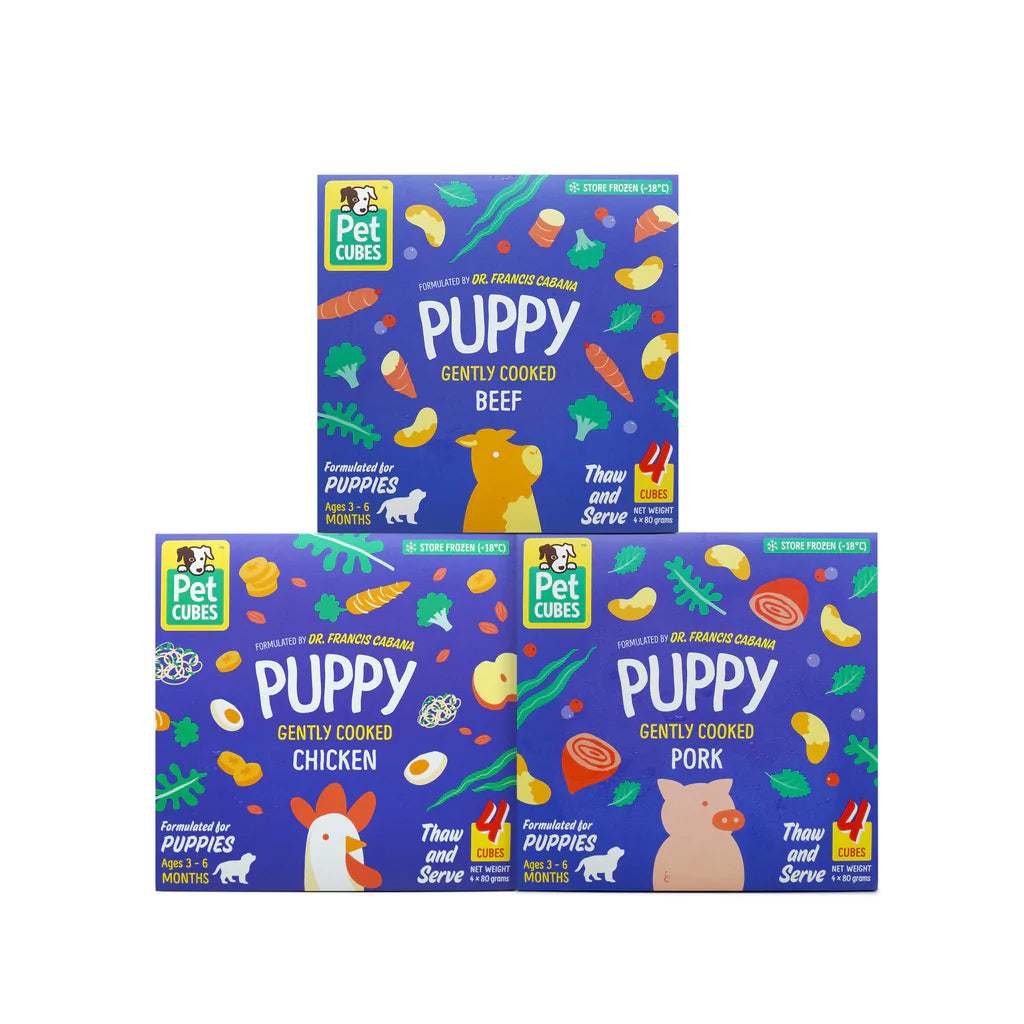 Nutritionist-Formulated Puppy Food in Singapore | PetCubes